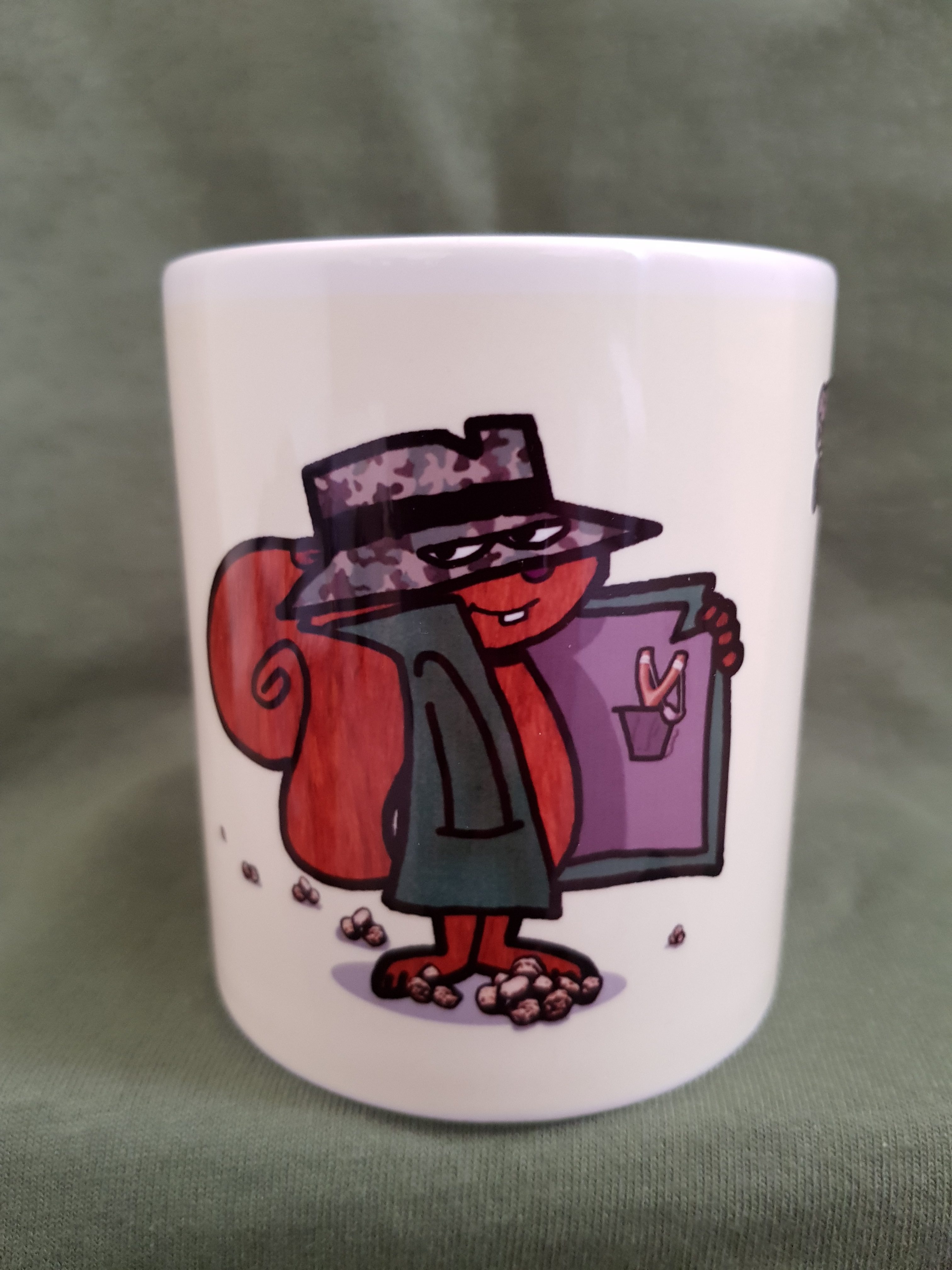 Secret Squirrel Carp Fishing Mug - The Squirrels Nuts
