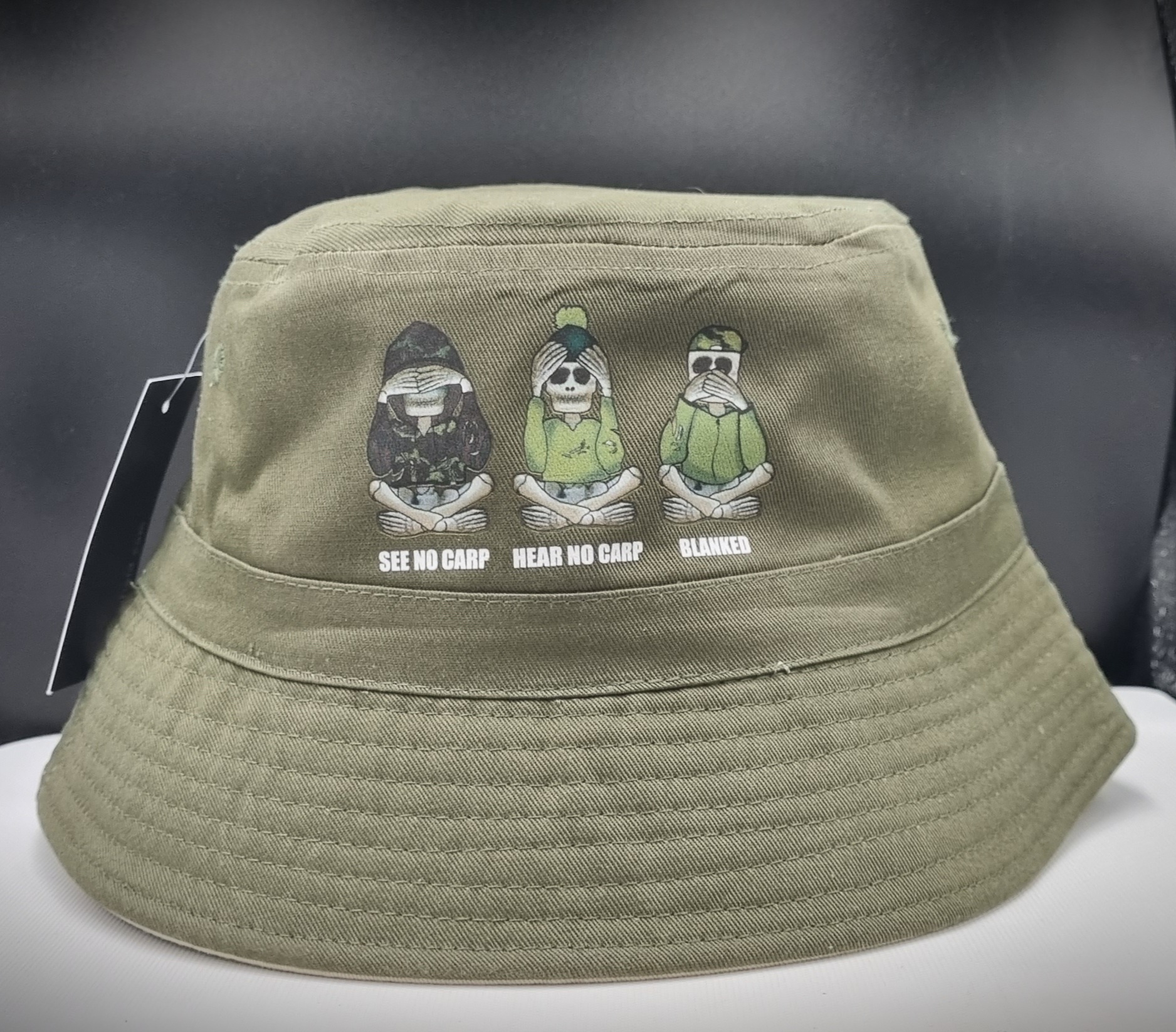 "One Last Cast" Bucket Hats - The Squirrels Nuts