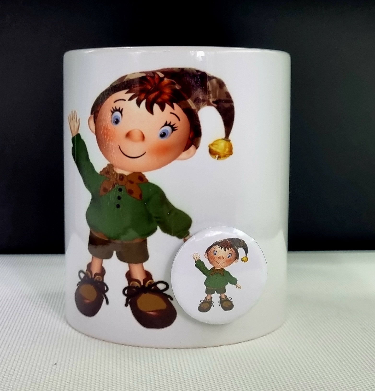 Camo Noddy Carp Fishing Mug - The Squirrels Nuts
