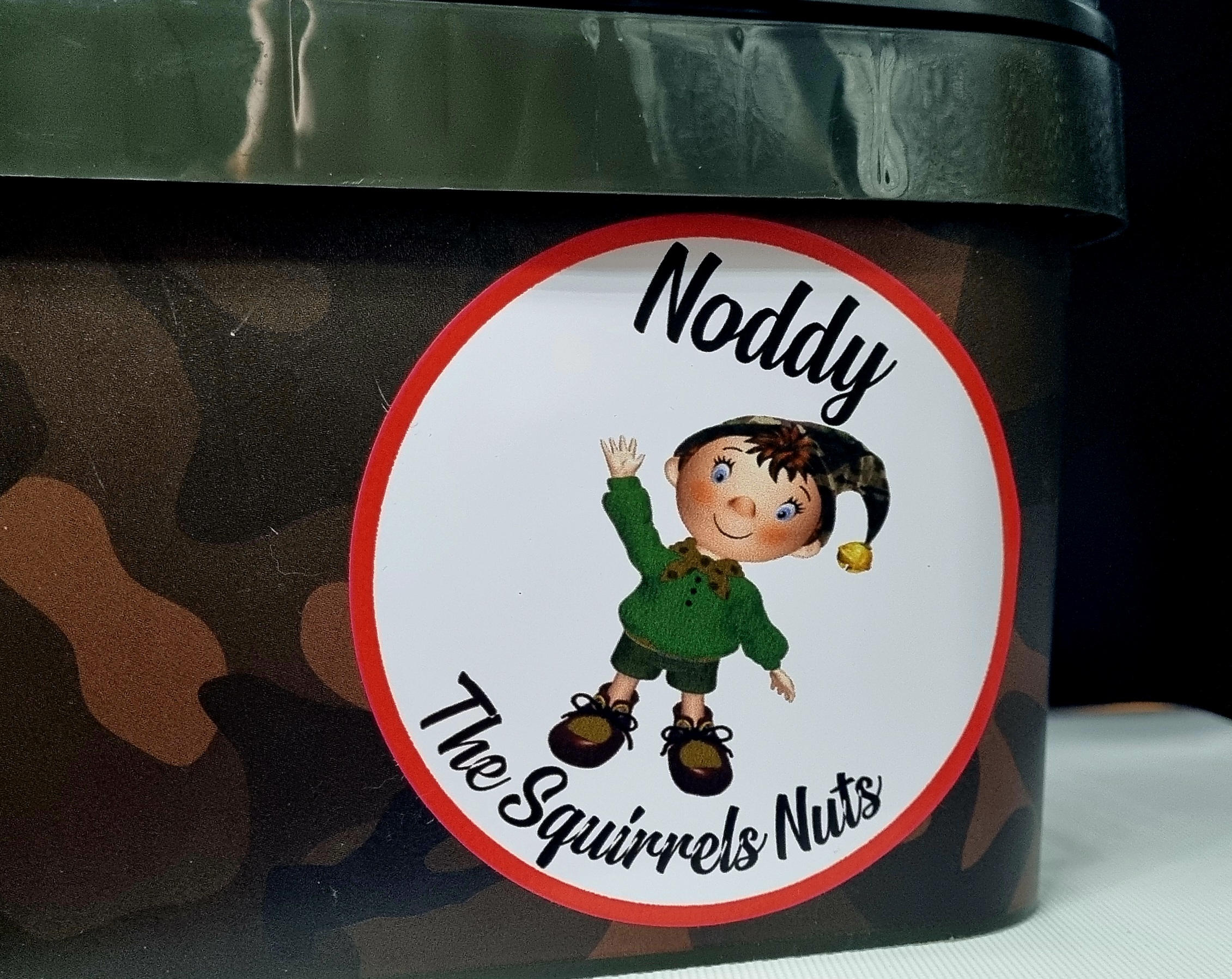 Noddy Bucket Stickers - The Squirrels Nuts